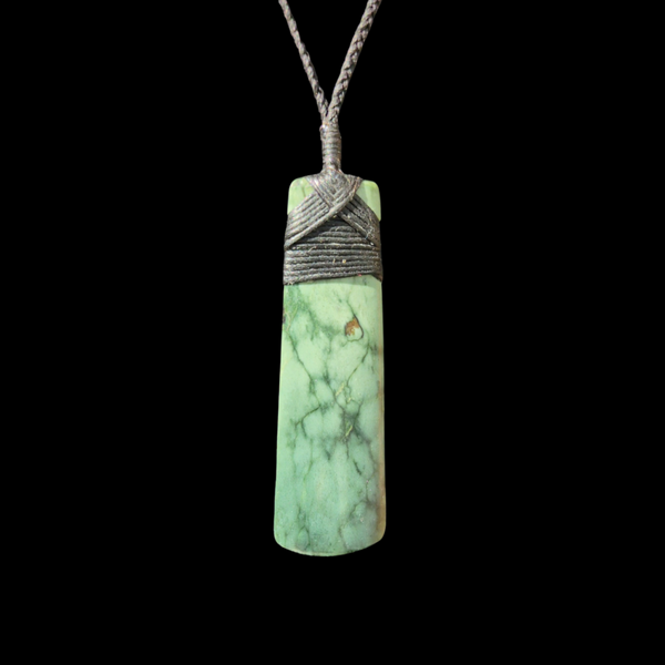 Hei Toki Inanga - Greenstone Adze Pendant - Sands Carving Studio
