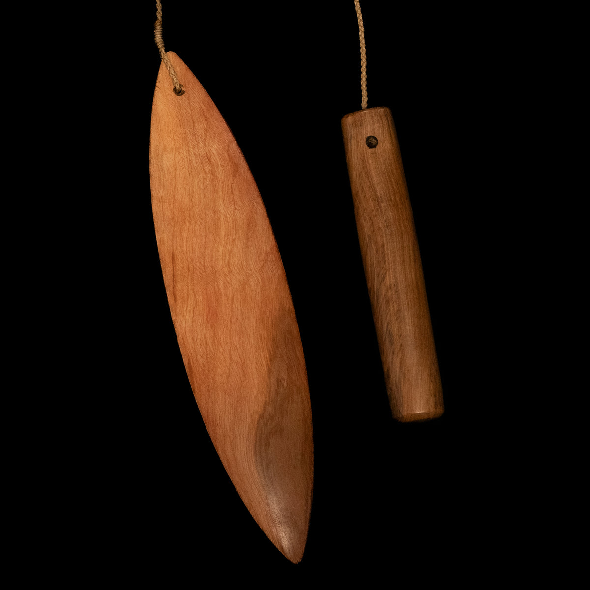 Purerehua - Native Timber "Bull-roarer" - Sands Carving Studio