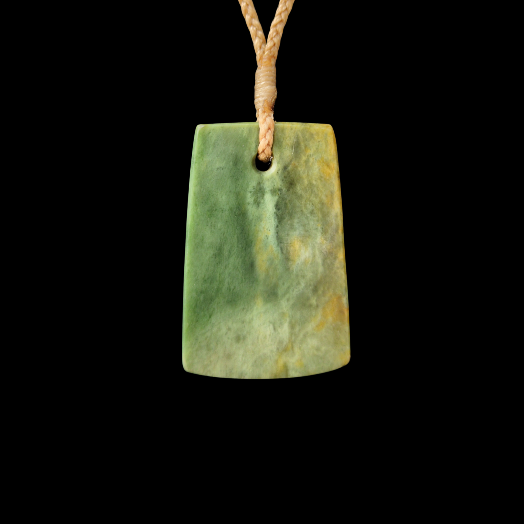 Hei Toki Raukaraka- Greenstone Adze Pendant - Sands Carving Studio