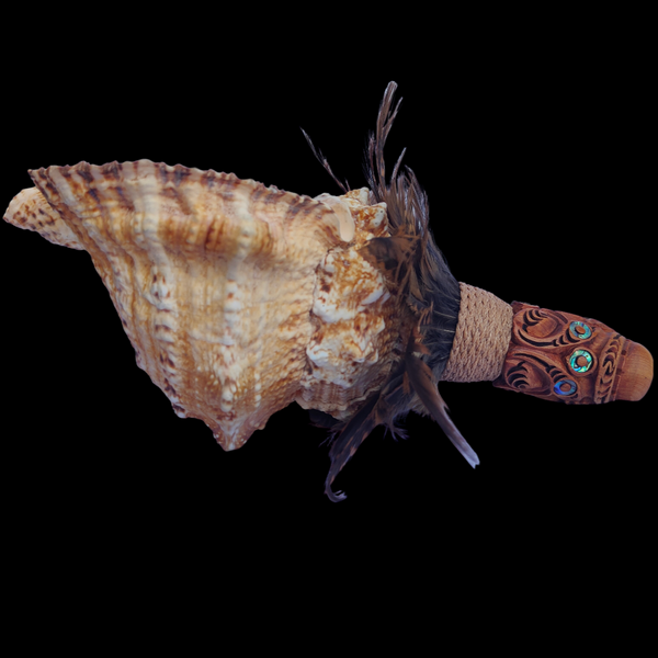 Pūtātara - Conch Shell Trumpet - Sands Carving Studio